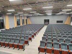 Heavy-Duty Conference Hall Seating with Foldable Tablet – Yeplley Seat